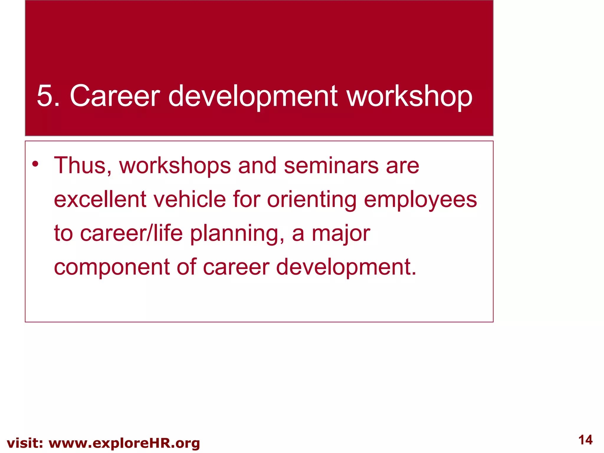 Career Planning and Development | PPT