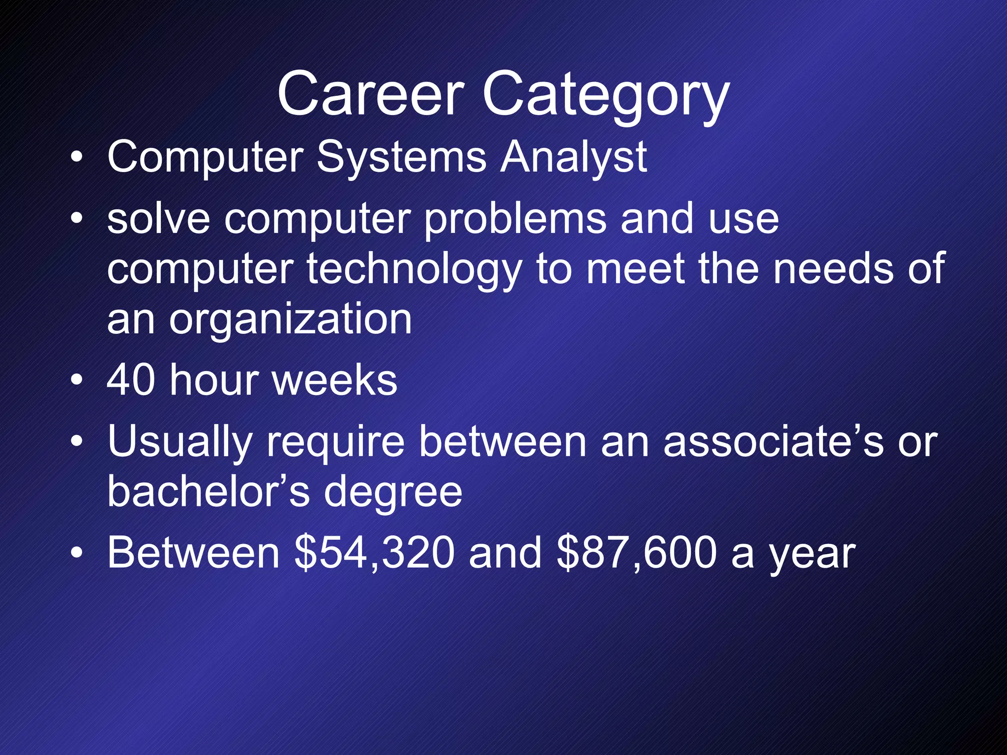 Career Planning Assignment | PPT