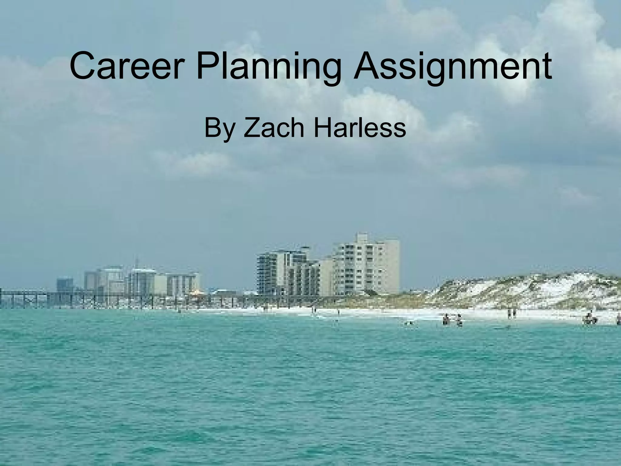 Career Planning Assignment | PPT