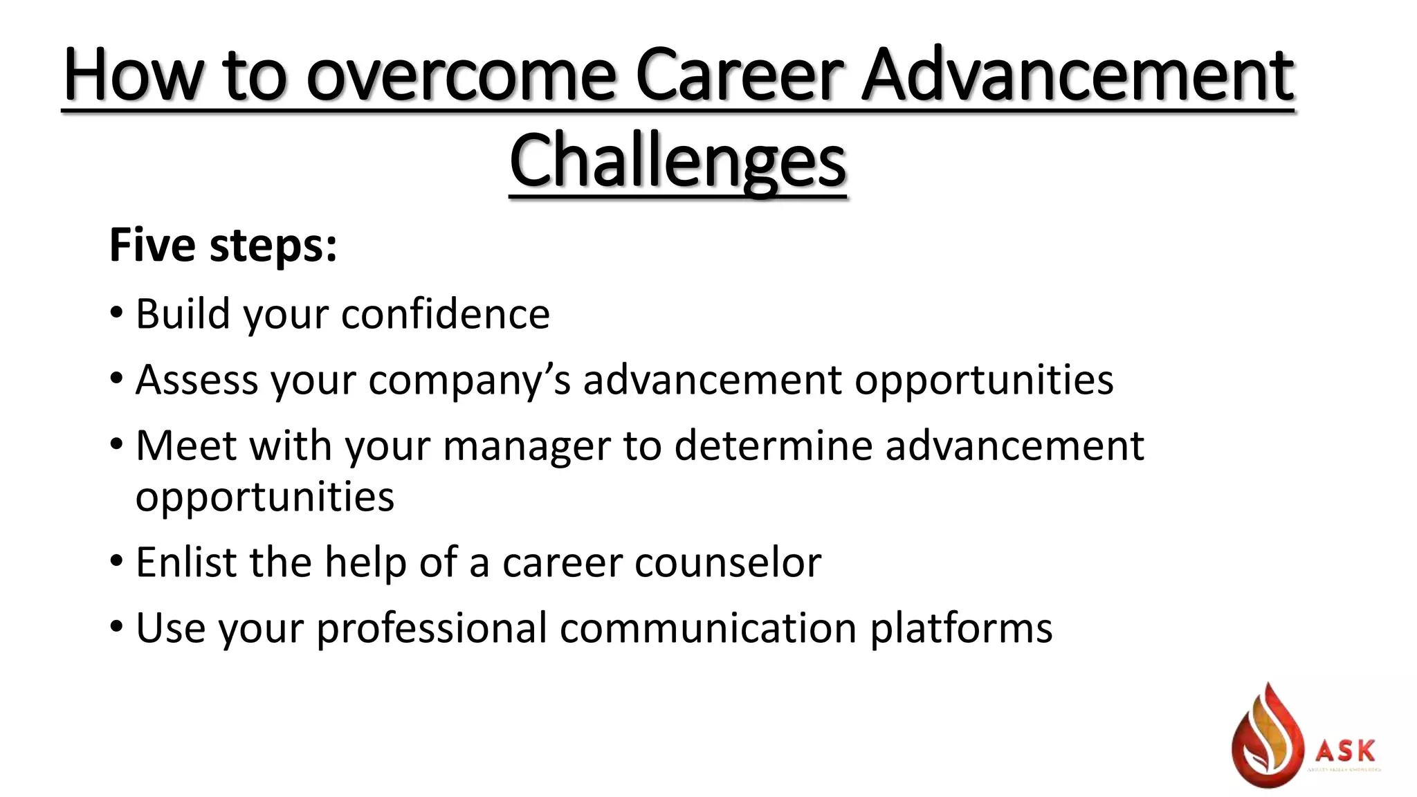 Career Advancement | PPTX