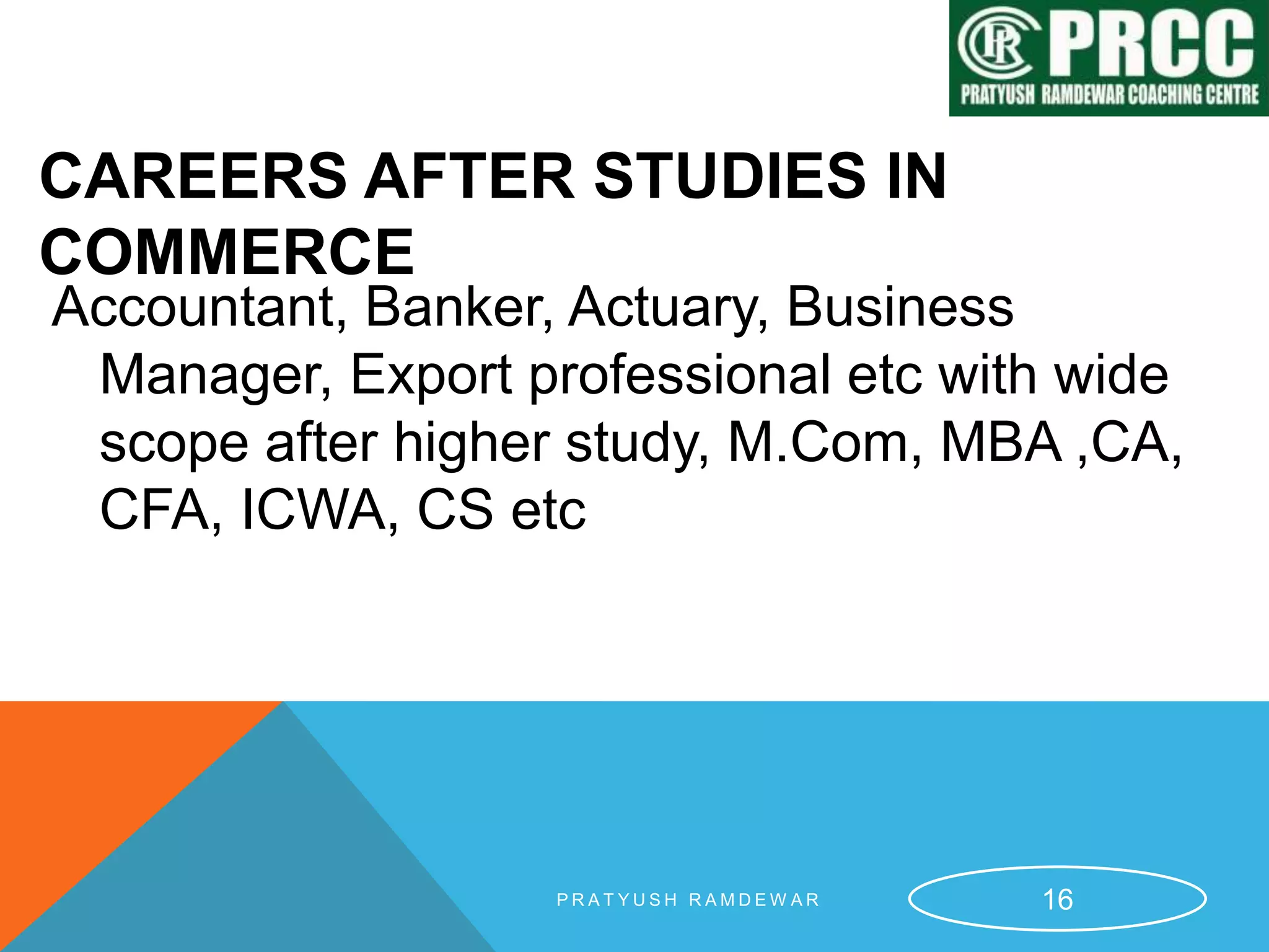 Career stream after 10th in India | PPTX