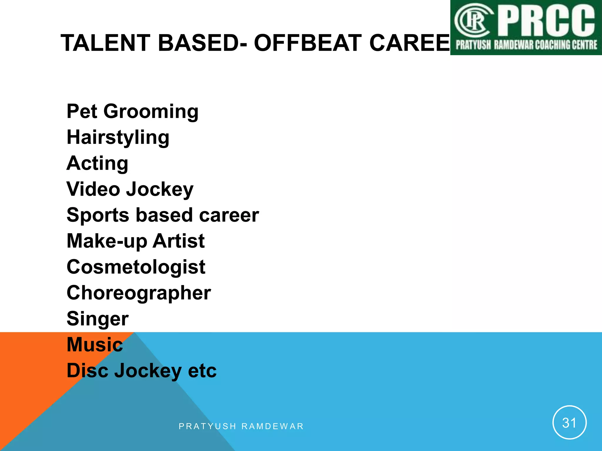 Career stream after 10th in India | PPTX