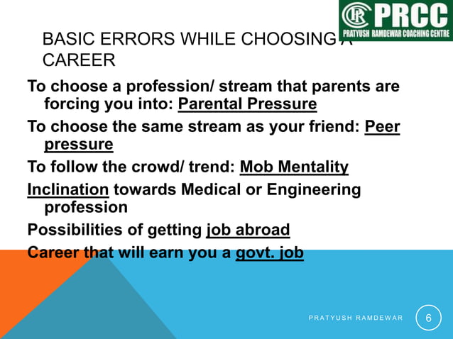 Career stream after 10th in India | PPTX | Business Accounting & Finance | Business