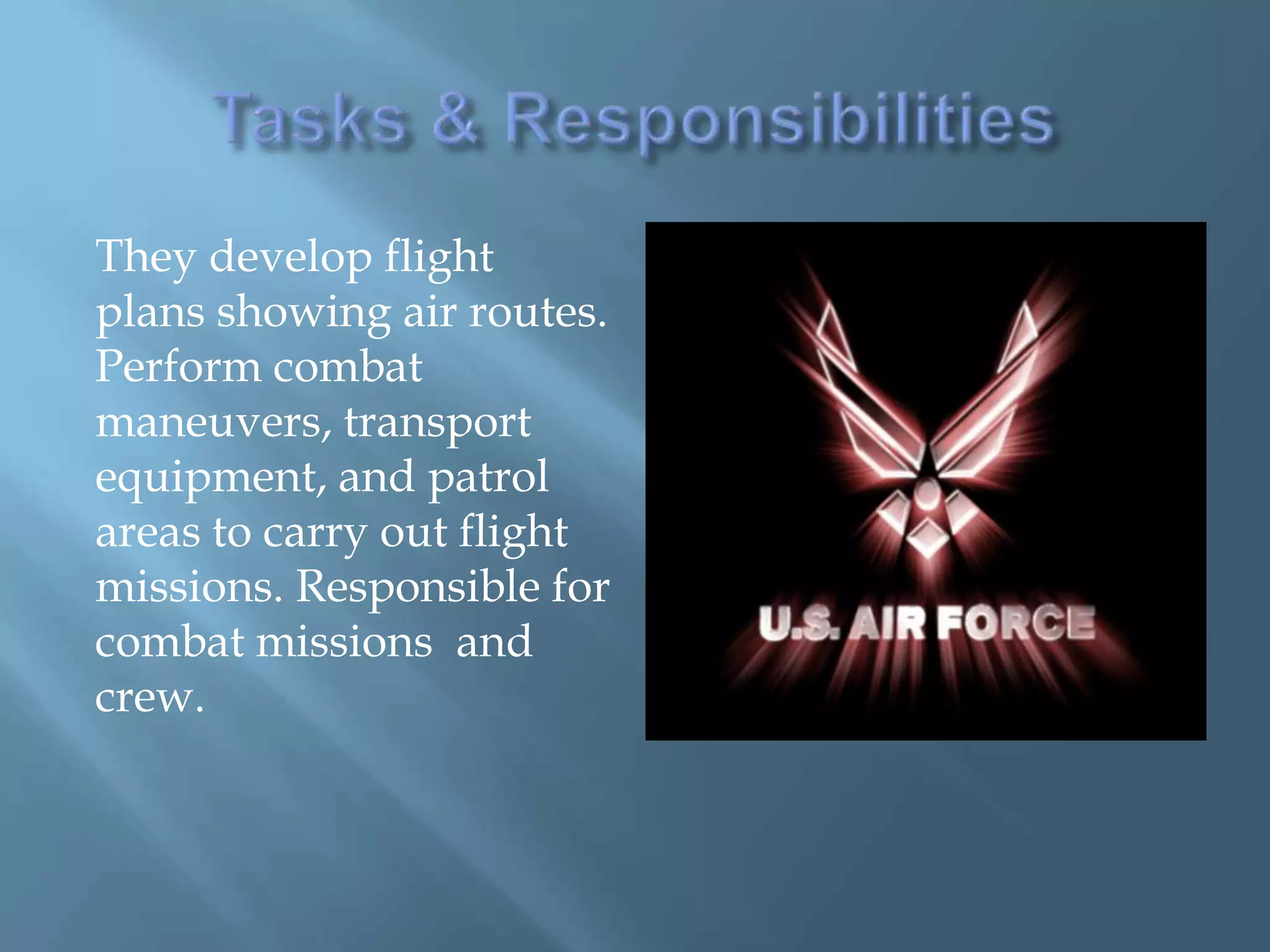 Air Force fighter pilot career | PPTX
