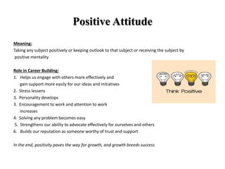Career and career development | PPTX