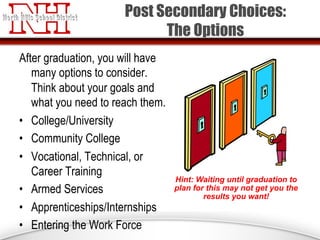 Career and college planning for underclassmen 2016 17 | PPT
