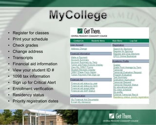 CPCC Career and College Promise orientation | PPTX | College Planning ...