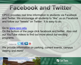 CPCC Career and College Promise orientation | PPTX | College Planning ...