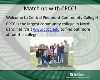 CPCC Career and College Promise orientation | PPTX | College Planning ...
