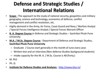 Career and courses options in humanities | PPTX