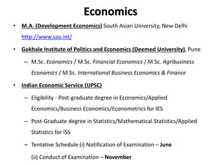 Career and courses options in humanities | PPTX