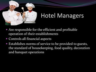 Career as hotel manager | PPTX