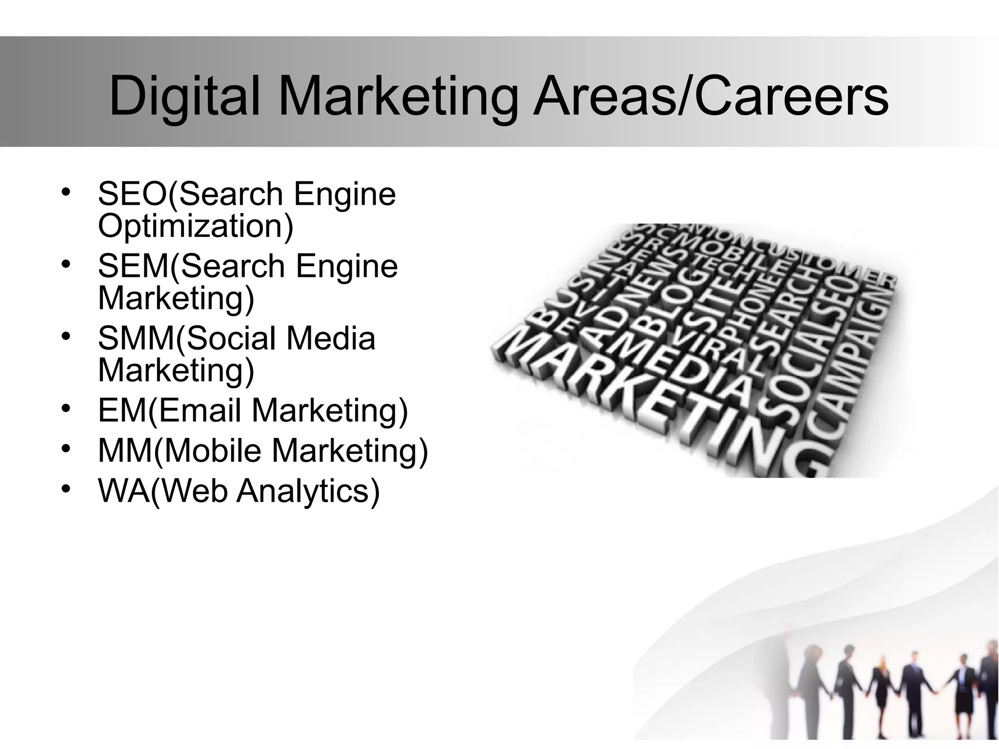 Career aspect of digital marketing by sricheta parui | PPT