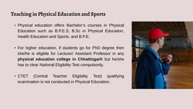 Career Aspect of Physical Education.pptx | College Sports | Sports