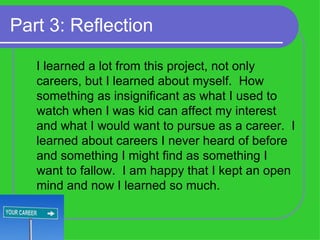 Career Assessment Project | PPT
