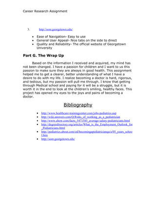 Career assignment | DOC