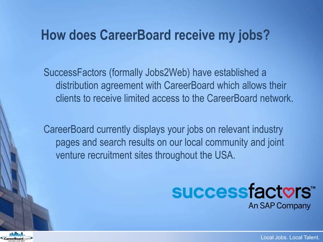 Career board successfactors_branding | PPT