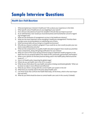 Career brief the interview, the first impression | PDF