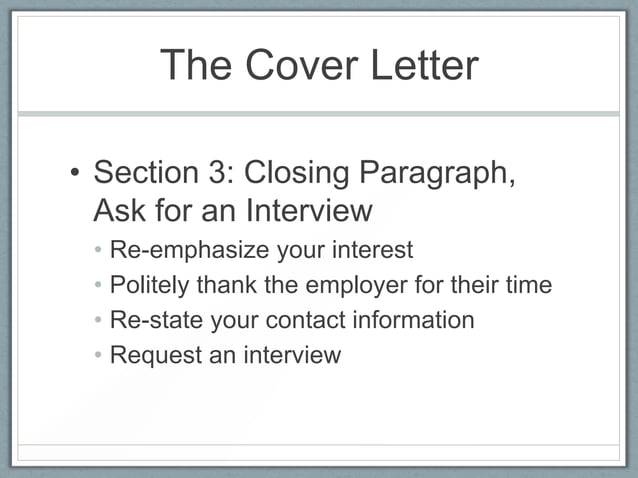 Resume and Cover Letter Writing for Greek Life Members | PPT