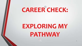 CAREER CHECK.pptx