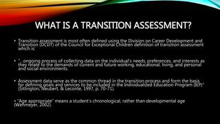 Career Choices for Young Adults with Disabilities | PPTX