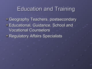 Career clusters | PPT