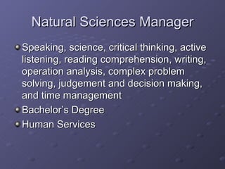 Career clusters | PPT