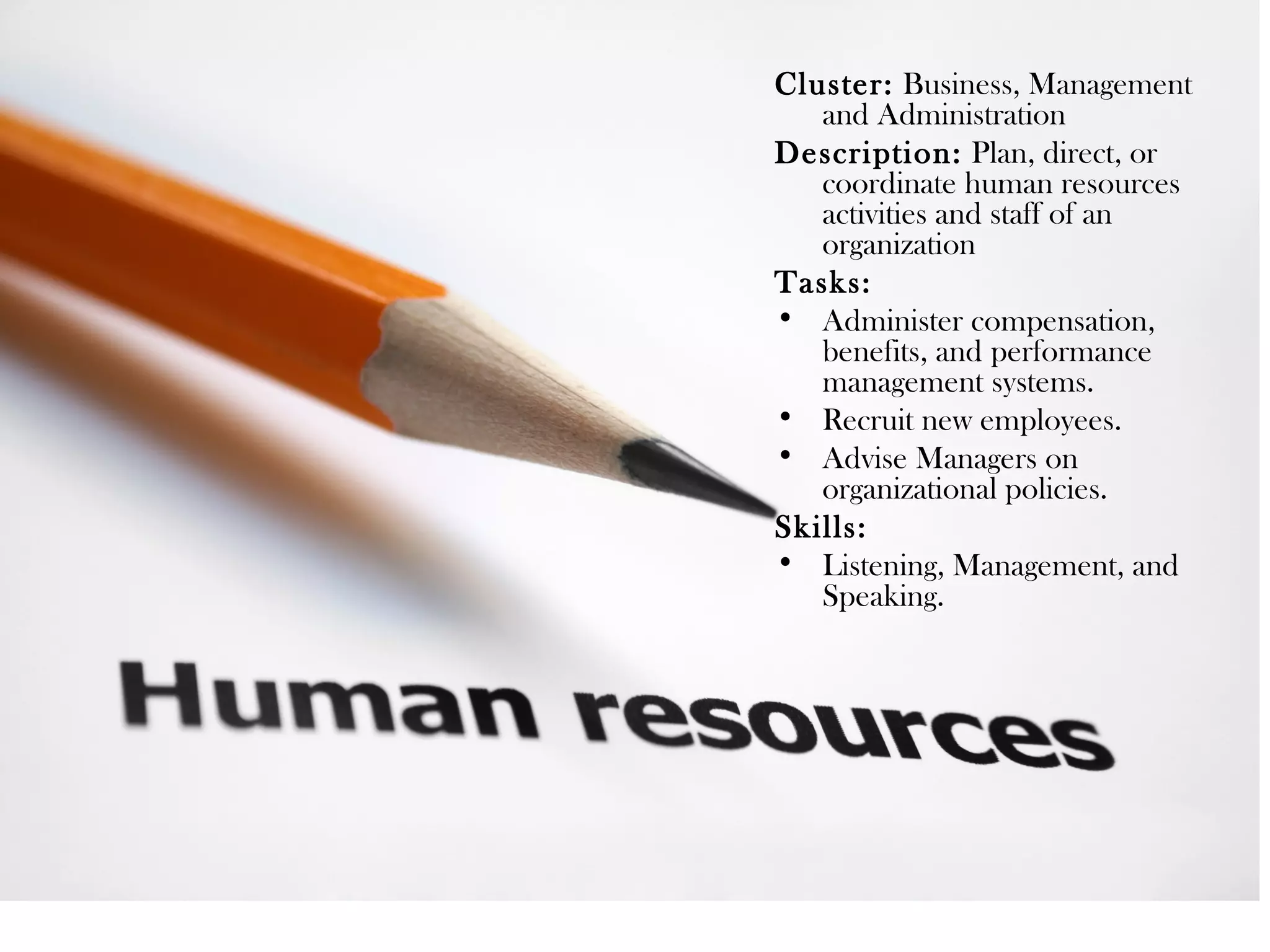 Career clusters | PPT