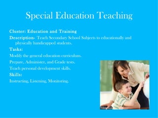 Career clusters | PPT