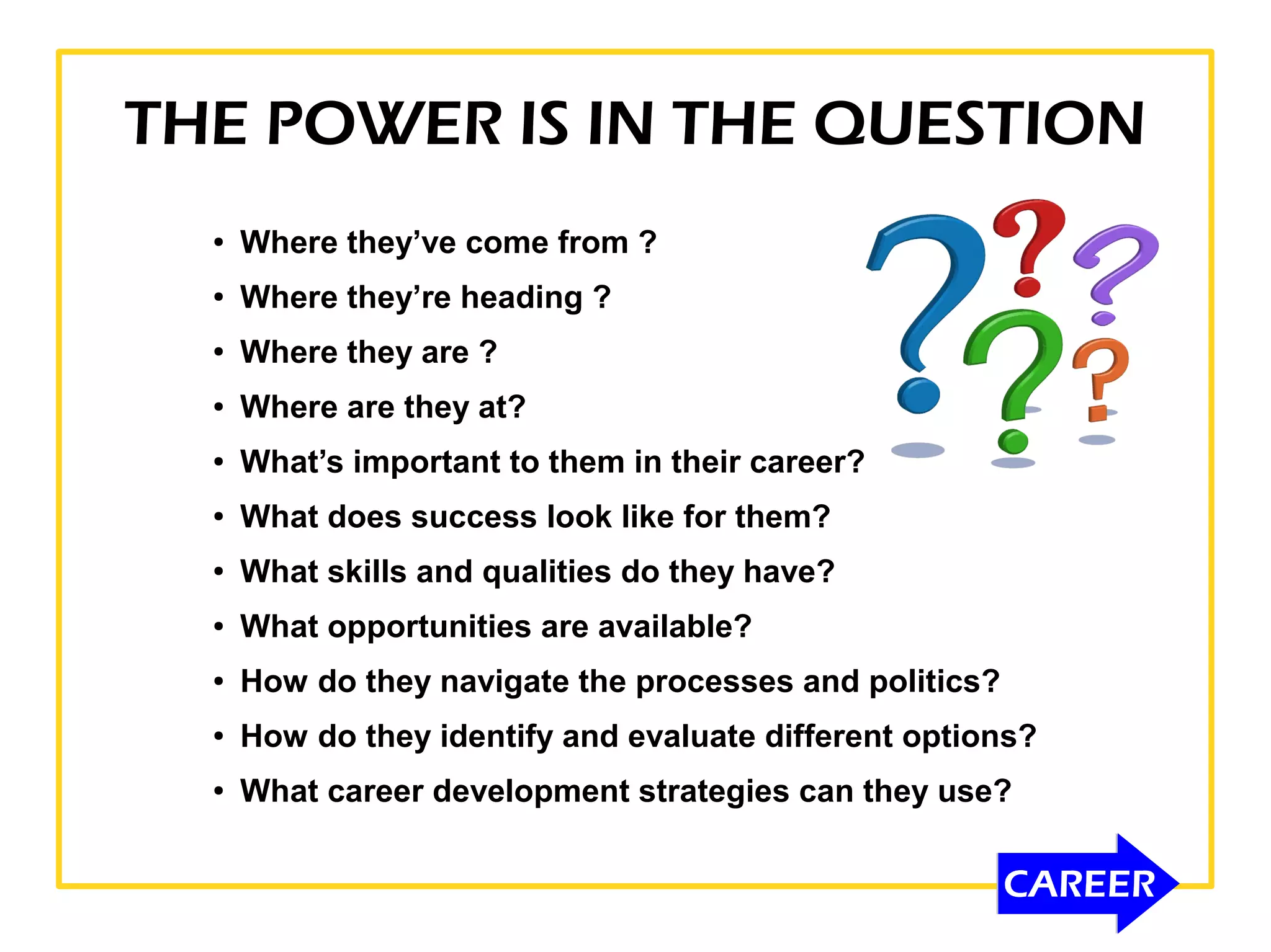 Career Conversation Toolkit | PDF