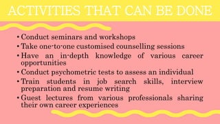 Career corner | PPTX