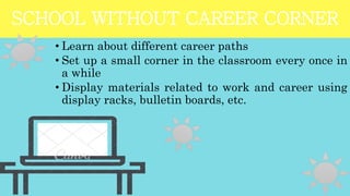 Career corner | PPTX