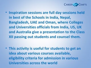INSPIRATION Session - Bangladesh by Career Crafts | PPT