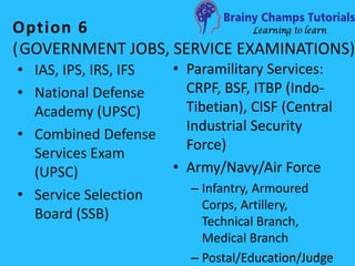 Career Counselling for standard ninth and tenth | PPT