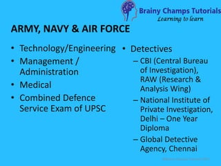 Career Counselling for standard ninth and tenth | PPT