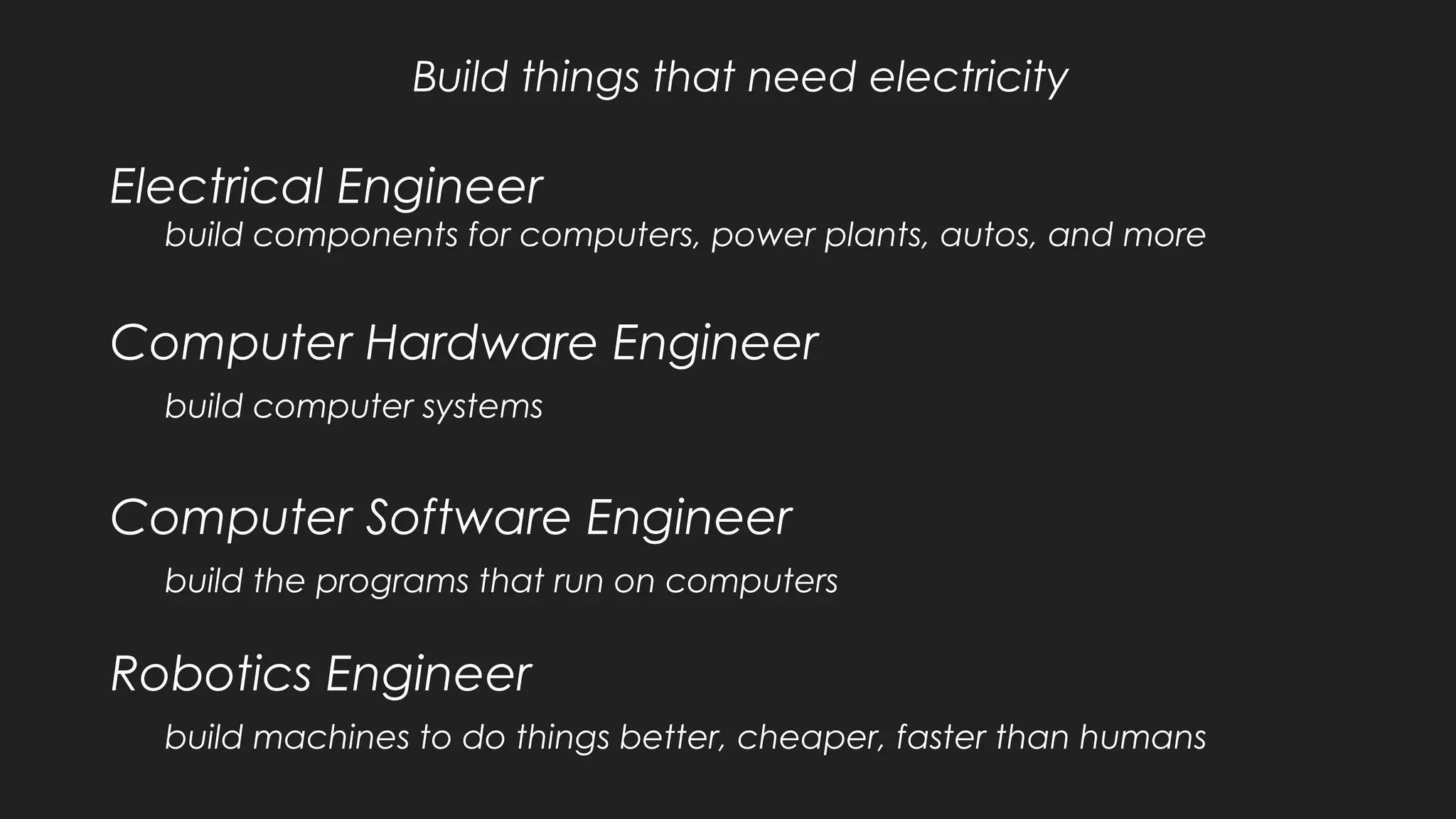 Career Day - Engineering for Elementary Ages | PPT