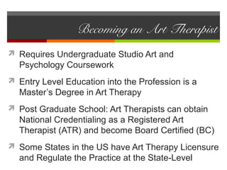 Career Spotlight: Art Therapy | PPT