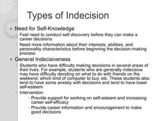 Career decision making | PPT