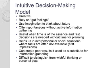 Career decision making | PPT