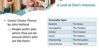 Career Decision Making, Company Culture, and Job Descriptions | PPTX