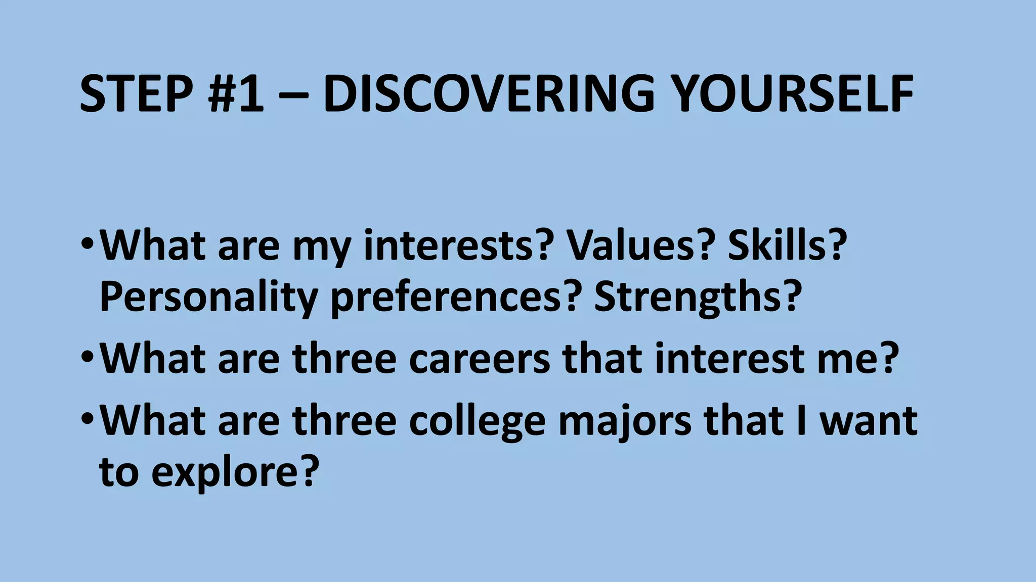 Career decision making process | PPTX