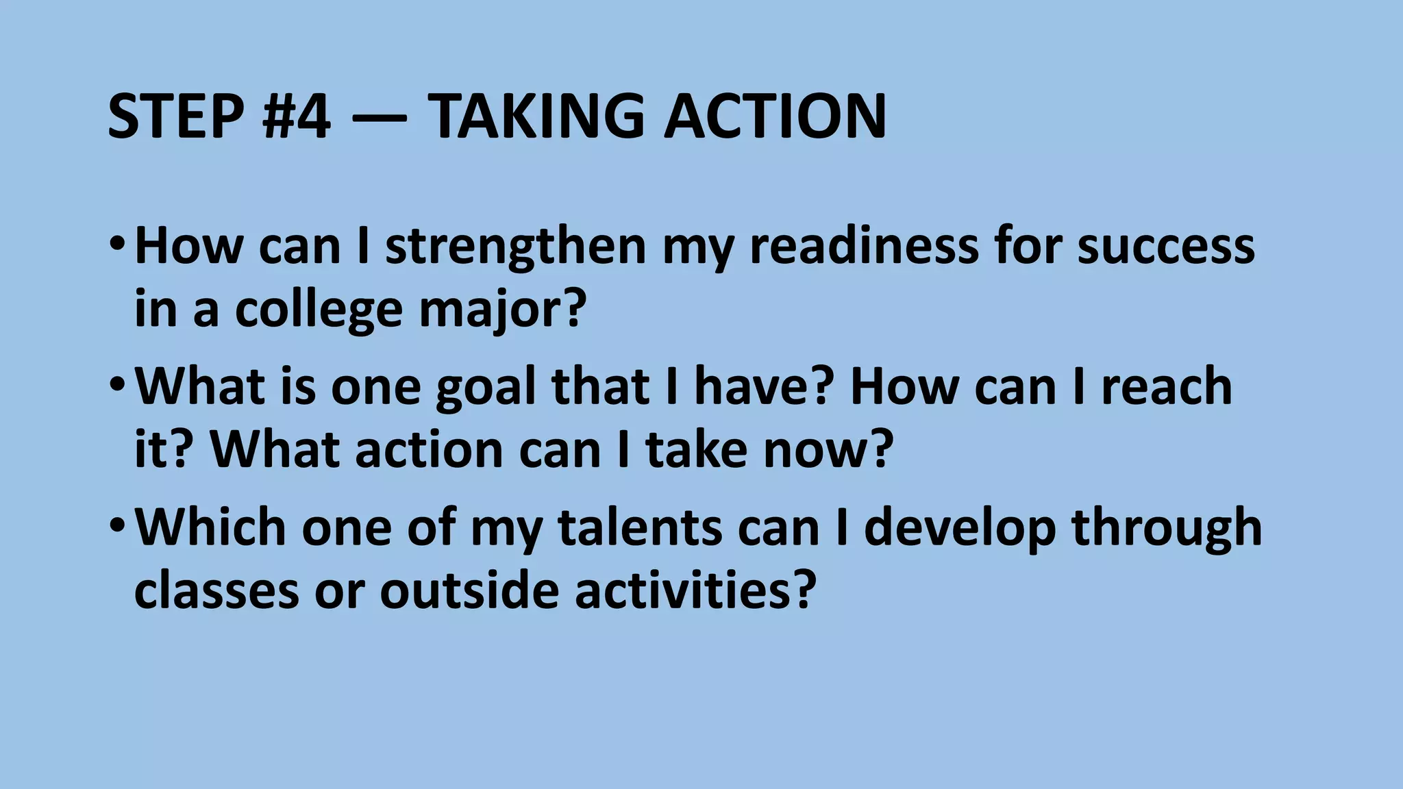 Career decision making process | PPTX