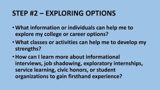 Career decision making process | PPTX