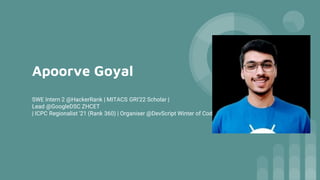 Career Dev. Session - GDSC x Codechef.pptx