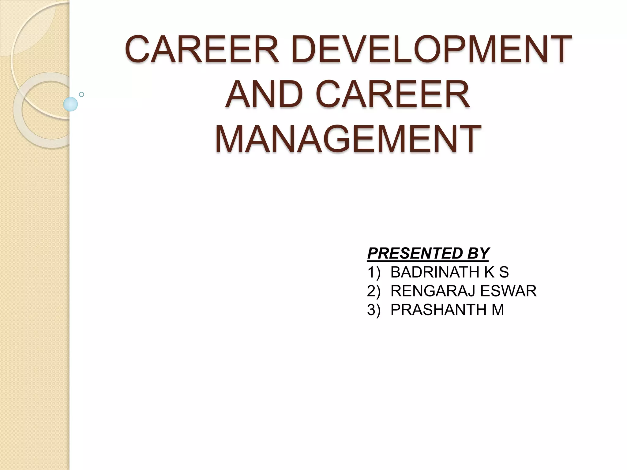 Career development | PPT