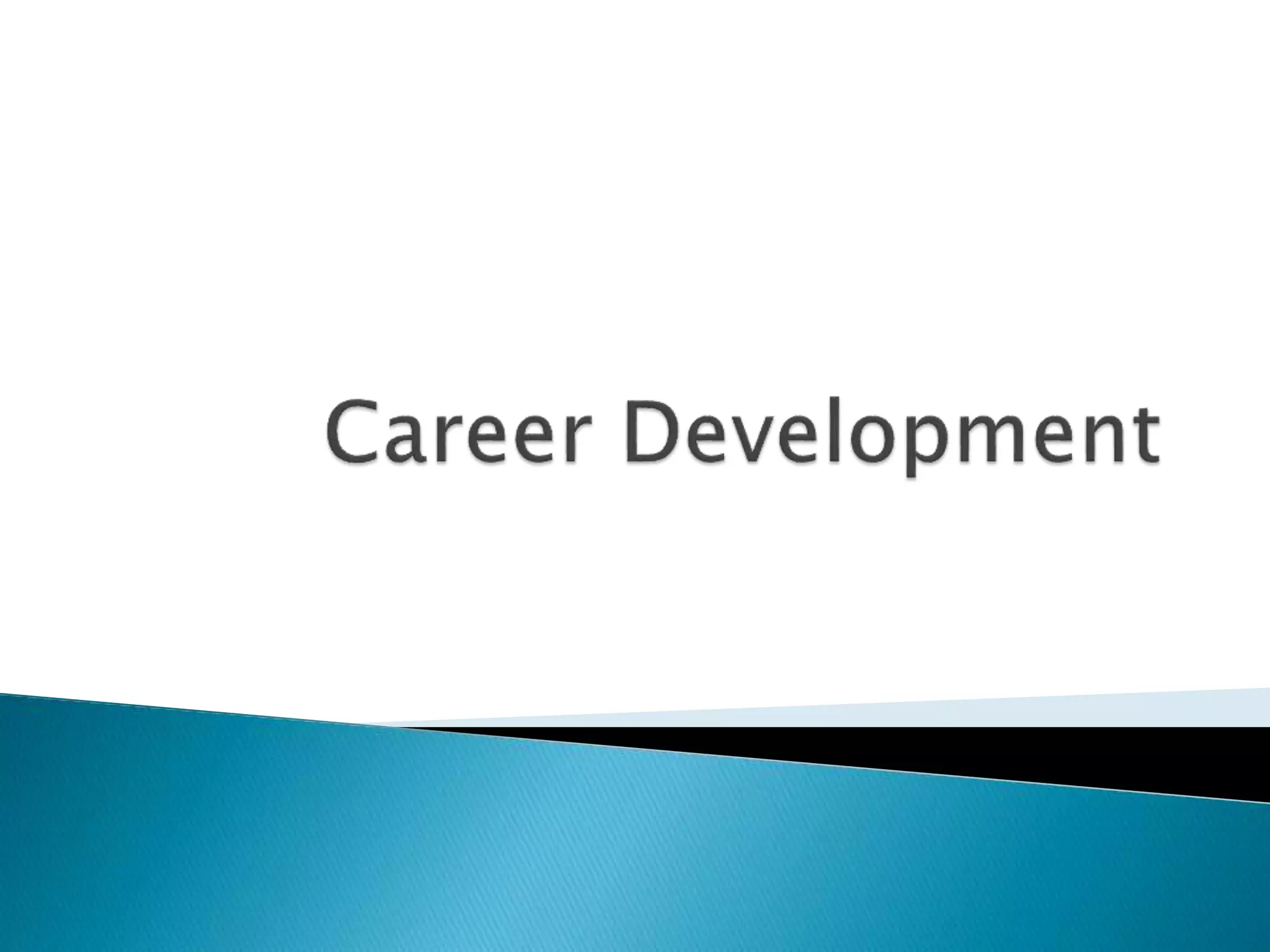 Career development | PPT