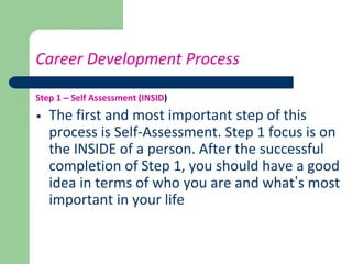 Career development | PPT