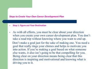 Career development | PPT