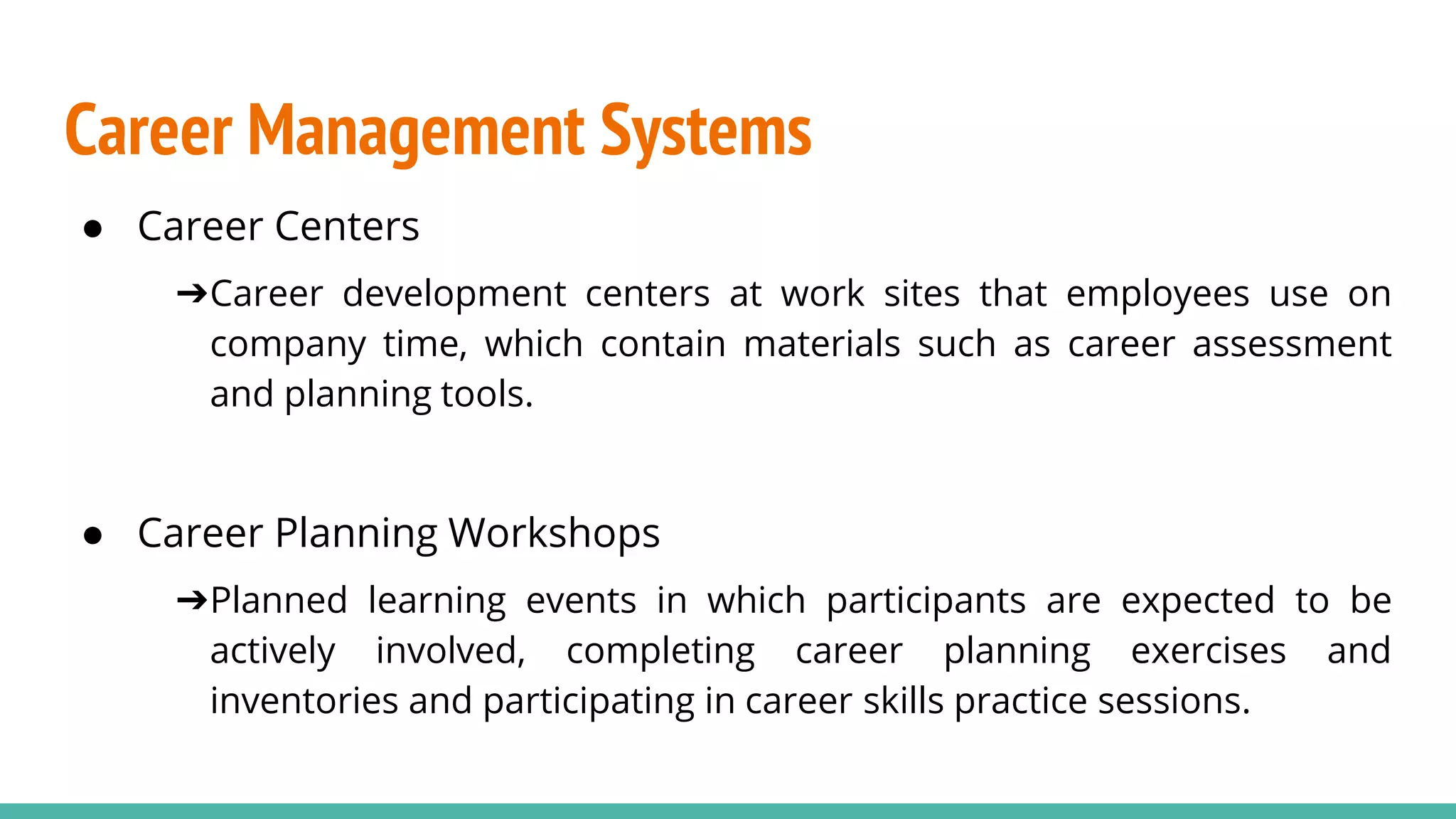 Career Development | PPTX | Career Planning | Careers