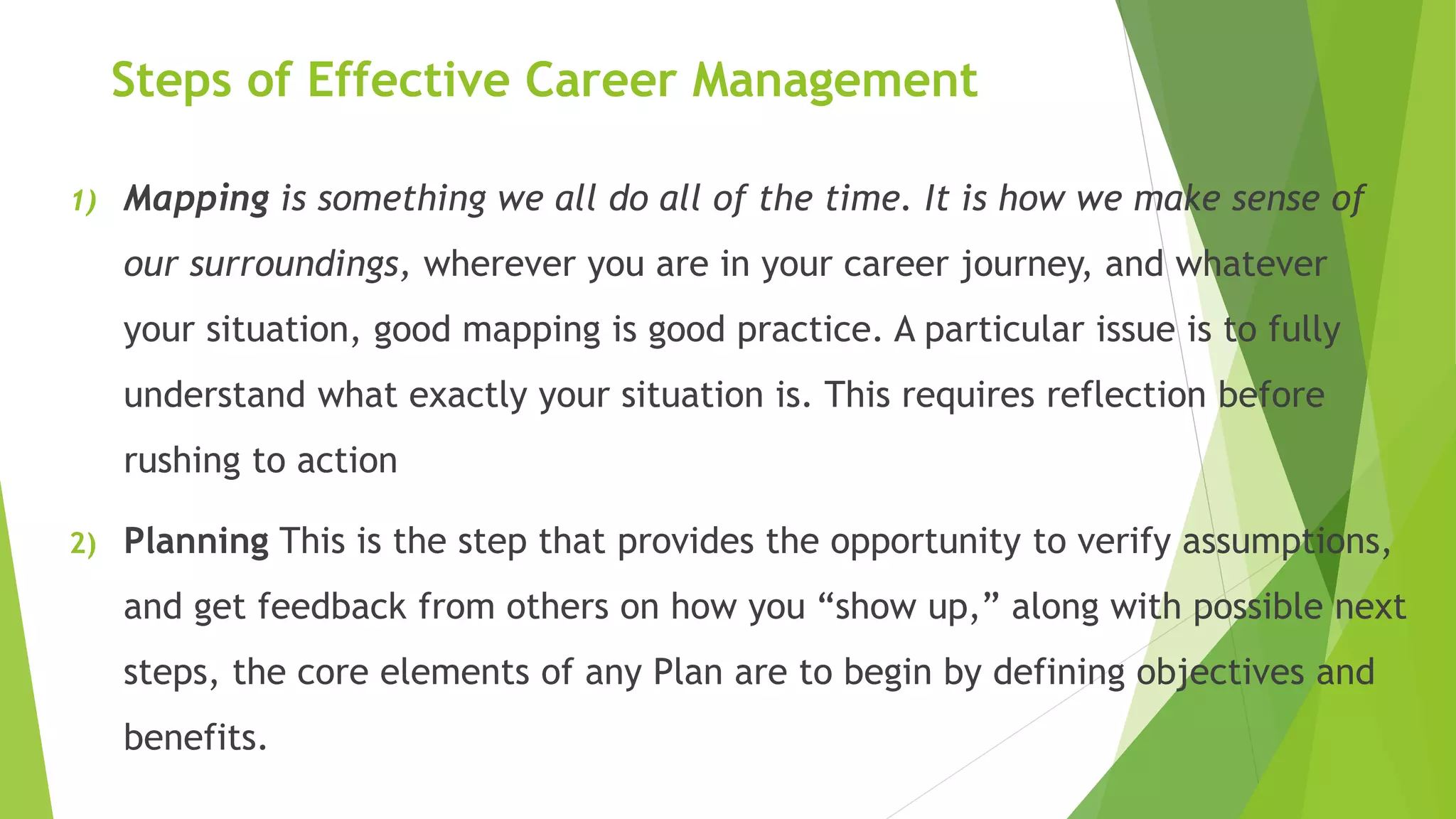 Career development and career management | PPTX